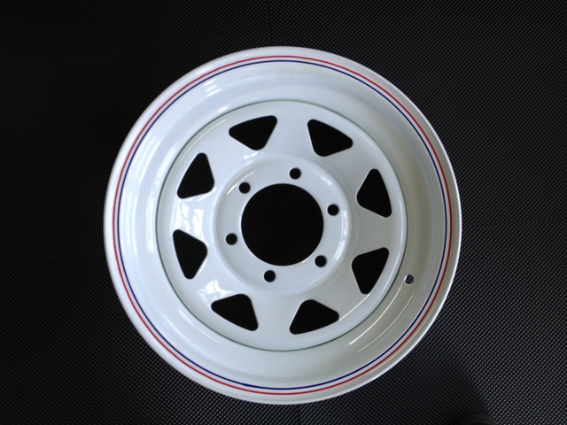15 Rims 6/140PCD 7J White - MASNT